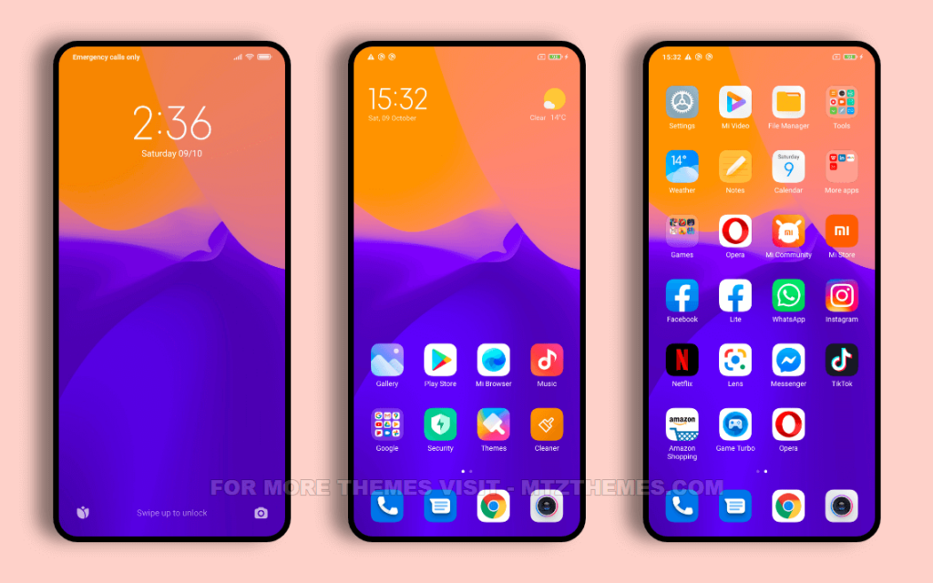 14 UI MIUI Theme - MTZ Themes