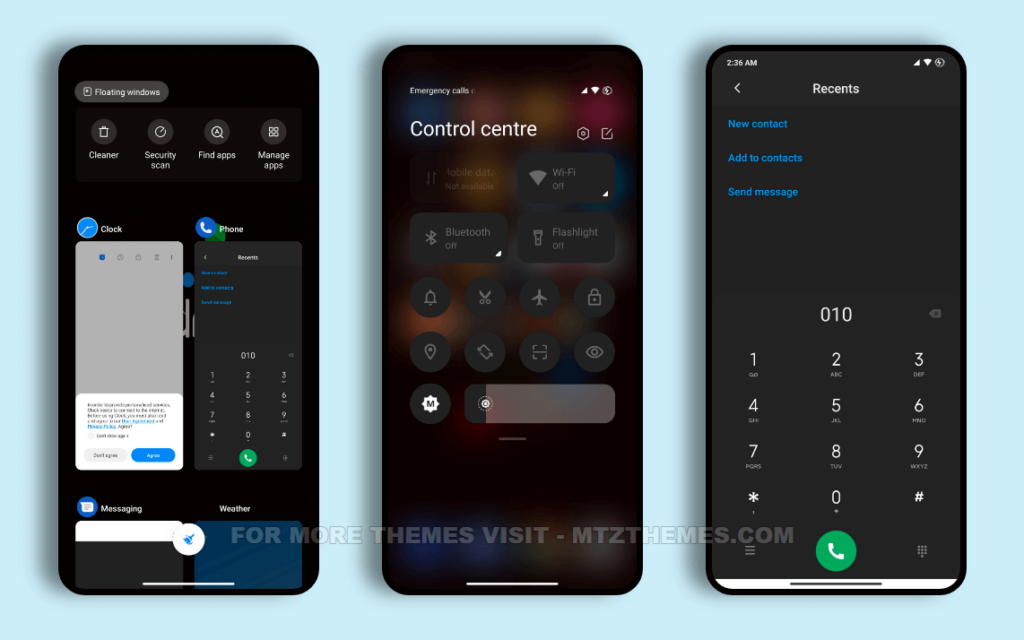 Android Q [Dark] MIUI Theme | Android Q Based Theme for Xiaomi Phones ...