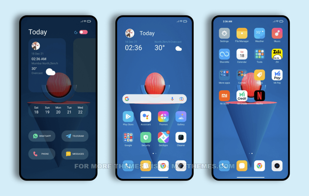Color Magic MIUI Theme with Very Fresh UI Design for Xiaomi Phones ...