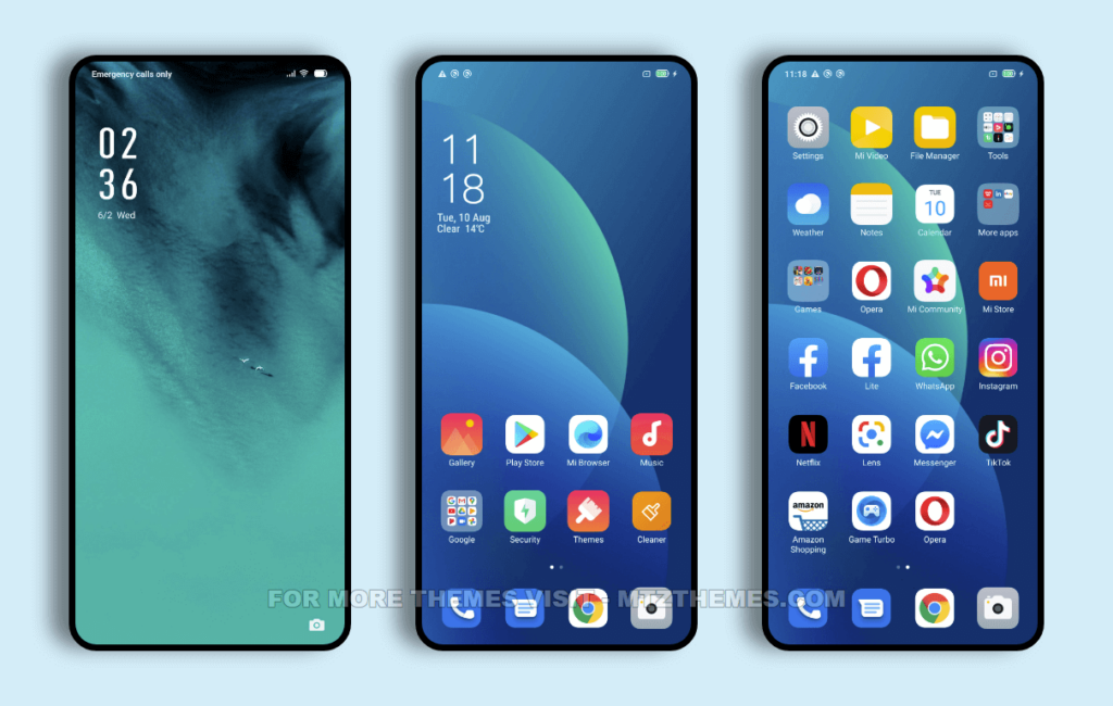 ColorMOD V12 MIUI Theme | ColorOS Inspired Theme for Xiaomi Phones - MTZ Themes