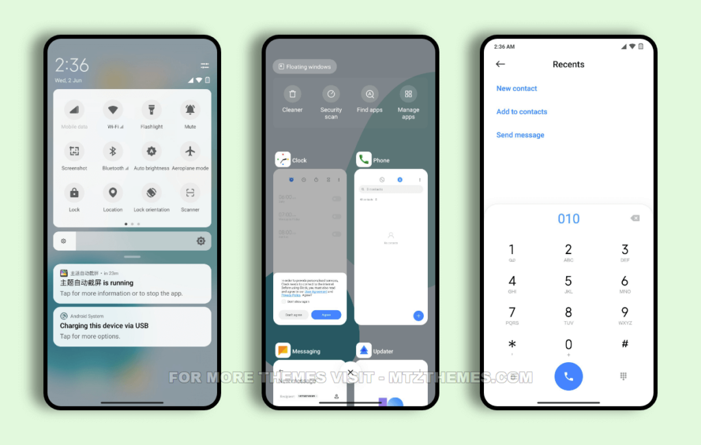 Experience UI 12 MIUI Theme with Android 12 Style and Desing - MTZ Themes