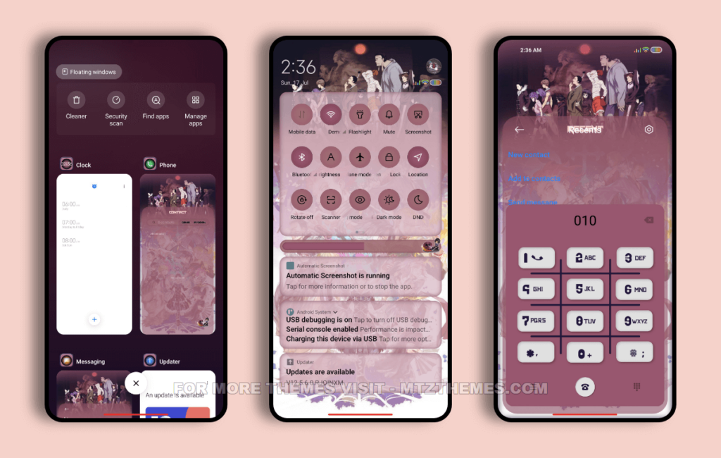 FR4NS V 12.5 MIUI Theme with Light and Dark Mode Support - MTZ Themes
