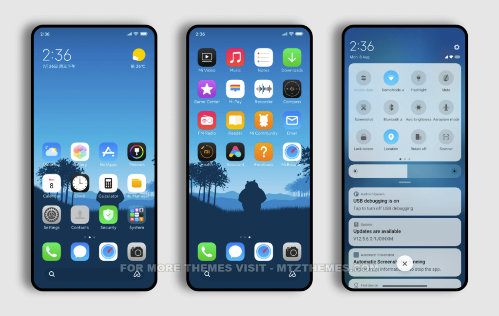 Inside Cool MIUI Theme with Best Elegant Design and Features - MTZ Themes