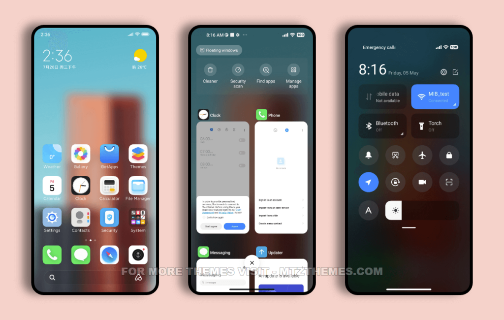 KittyUi v3 MIUI Theme for Xiaomi Redmi Phones - MTZ Themes