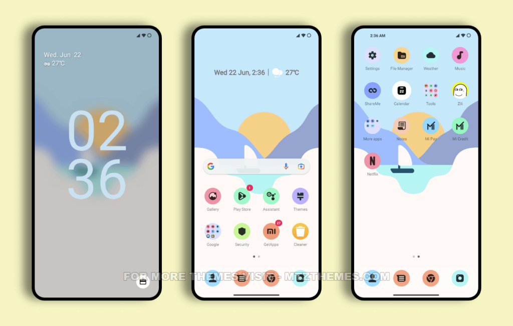 Material X MIUI Theme | Android 12 Material Theme for Xiaomi Redmi ...
