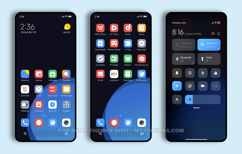 OnlyTU M14 MIUI Theme for Xiaomi Redmi Phones - MTZ Themes