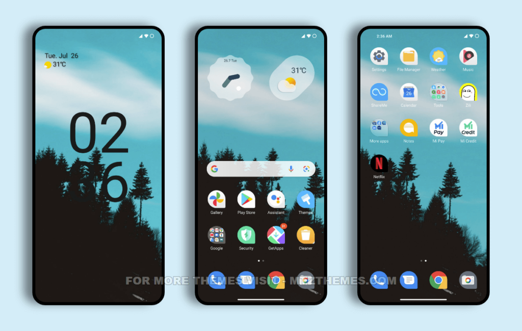 Pixel 13 MIUI Theme for Xiaomi Redmi Devices - MTZ Themes