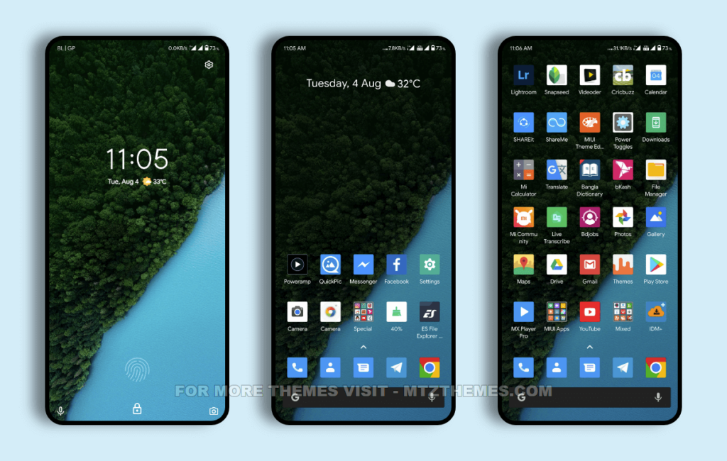 Pixel Experience Square MIUI Theme - MTZ Themes
