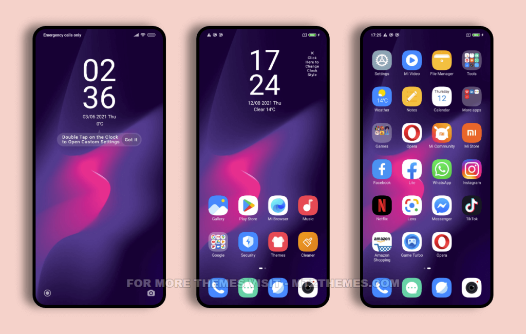 Plane Android MIUI Theme with Android Style and Lockscreen Customization - MTZ Themes