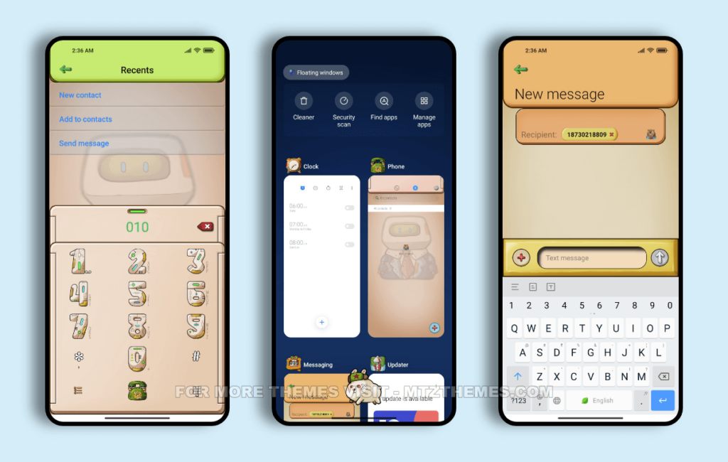 Prehistoric AI MIUI Theme for Xiaomi Redmi Phones - MTZ Themes