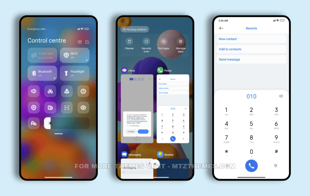 Samsung s21 v12.5 MIUI Theme for Xiaomi Redmi Devices - MTZ Themes
