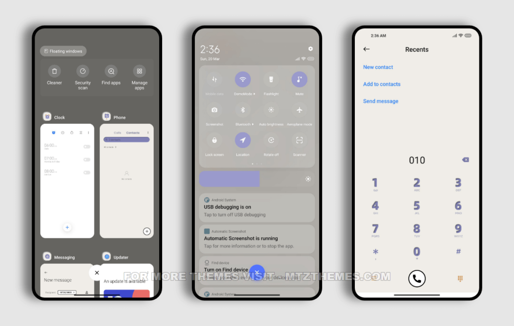 Soft Creamy MIUI Theme with Amazing UI Design for Xiaomi Redmi Devices - MTZ Themes