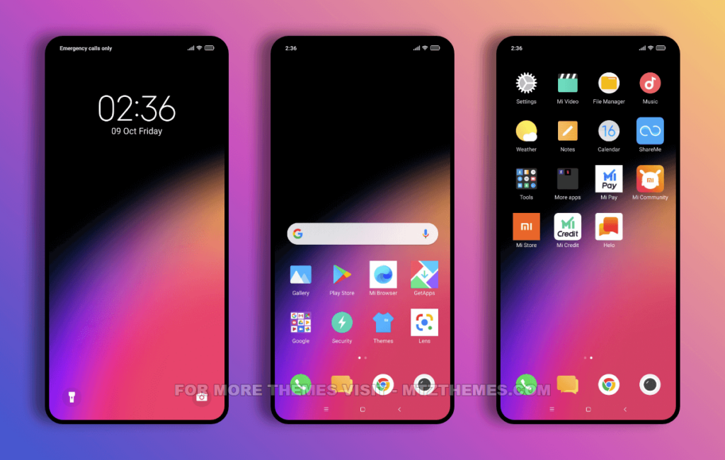 Splash UI MIUI Theme | Simply Beautiful Theme for Xiaomi Phones - MTZ ...