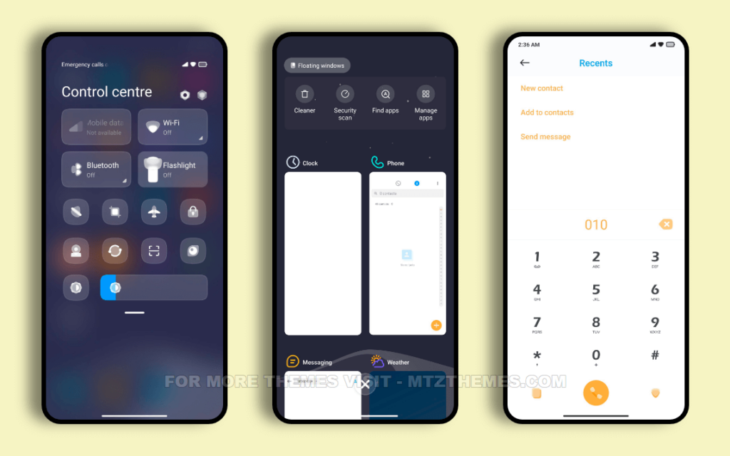 Bcl.101 MIUI Theme with Lockscreen Customization for Xiaomi Redmi Devices - MTZ Themes