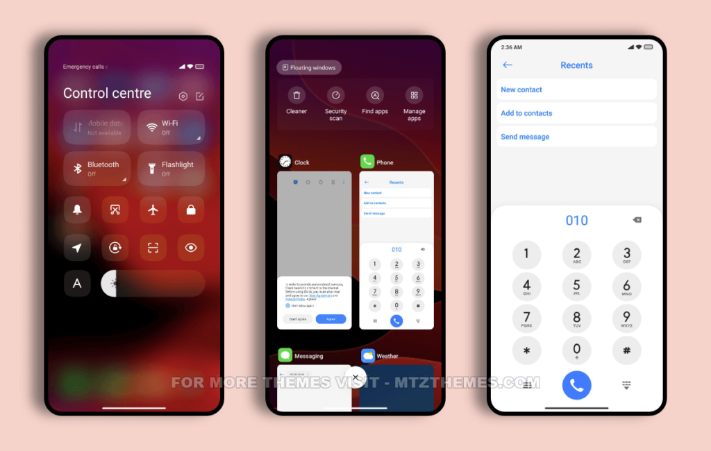 iOS 14 MIUI Theme for Simple and Clean iOS Look - MTZ Themes