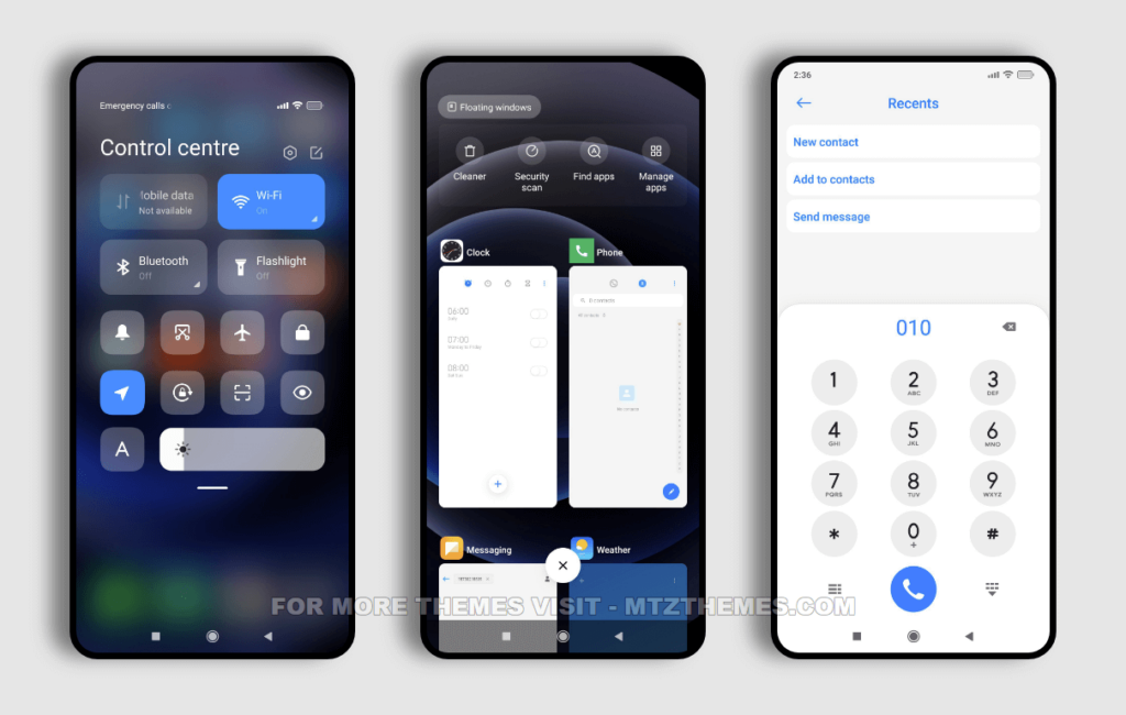iOS UI MIUI Theme | Amazing iOS 14 Theme for MIUI 12 Devices - MTZ Themes